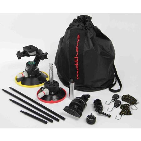 Matthews Indie Car Mount for DSLR's, Small 4K and Action Cameras