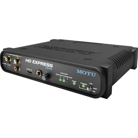 MOTU HD Express HDMI (Laptop) HD & SD Video I/O with Laptop Express Card