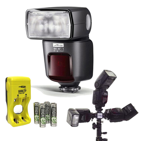 Metz mecablitz 44 AF-1 Four Thirds TTL Flash f/Olympus/Panasonic/Leica ...