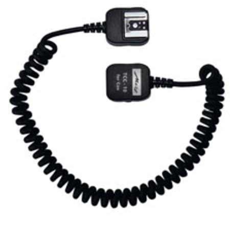 Metz 5.9' TTL Connecting Coiled Cable for Canon Flash Units - Adorama