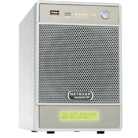Netgear ReadyNAS NV+ 4-Bay Gigabit Desktop Enclosure - Adorama