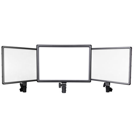 NanLite LumiPad 25 High Output Bi-Color Slim Soft Light LED 3x Panel ...