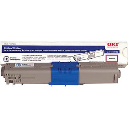 OKI Data 44469702 Magenta Toner Cartridge, C330/MC361 - Adorama