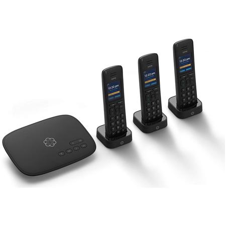 Ooma Telo VoIP Home Phone with 3x HD3 Handset TELO3HD3 - Adorama