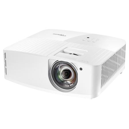 Optoma 4K400STx 4K Ultra HD High Brightness Short Throw DLP Projector ...