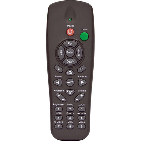 Optoma BR5030L Remote Control Laser EH1020 Projectors BR5030L