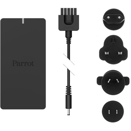 Parrot Battery Charger with Cable and 4x Plugs for Skycontroller 2 ...