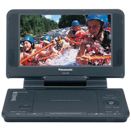 Panasonic DVD-LS83 Portable DVD Player with 8.5" Diagonal Widescreen ...