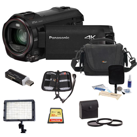 Panasonic HC-WX970 4K UHD Camcrder w/Twin Video Camera W/Upgade ...