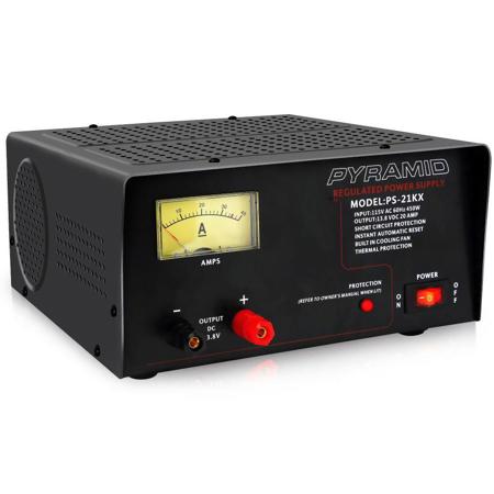 Pyramid PS21KX 20 Amp 13.8V AC-DC Converter Power Supply, Built-in ...