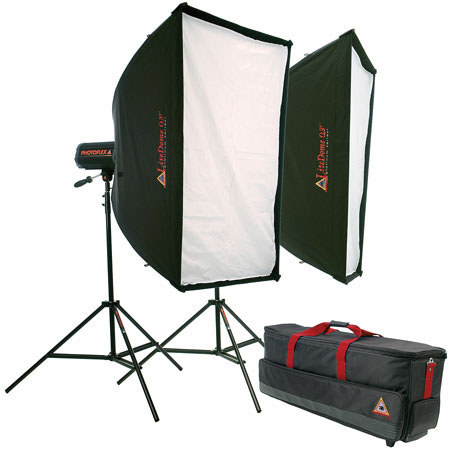 Photoflex StarFlash 1000 Gemini LiteDome Kit with 2 StarFlash 1000ws ...