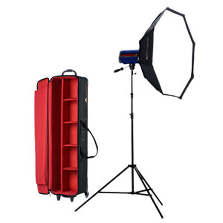 Photoflex StarFlash 650 OctoDome Kit w/ 8'2" Litestand - Adorama