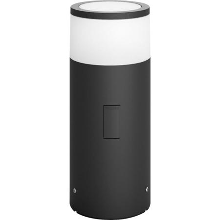 Philips Hue White & Color Ambiance Outdoor LED Calla Bollard Light Base ...