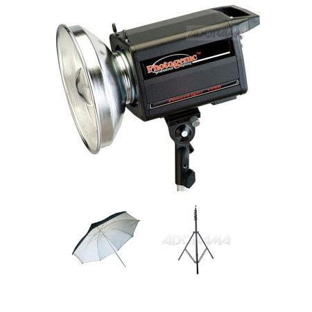 Photogenic PowerLight 1250C , 500ws Monolight with UV Color Flashtube ...