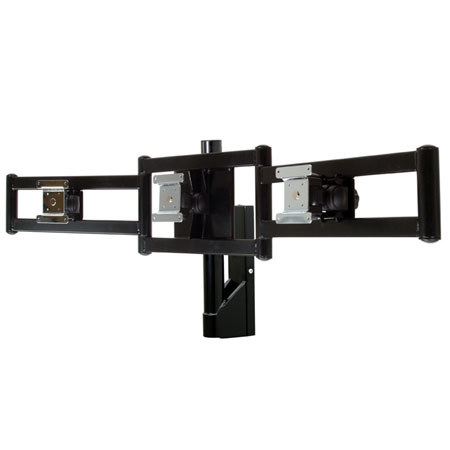 Premier Mounts MMW Wall Mount Option for MMT Triple Flat Panel Monitor ...