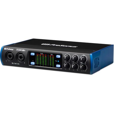 PreSonus Studio 68c 6x6 Ultra-High Definition USB Type-C Audio/MIDI ...