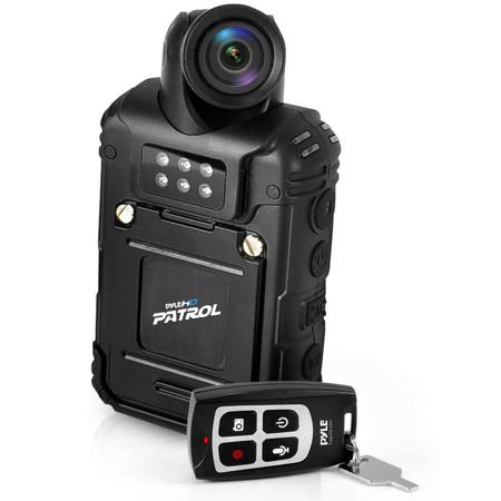 Pyle PPBCM28 Ultra HD Body Camera, 32GB Memory, 1920x1080, 15m IR, IP ...