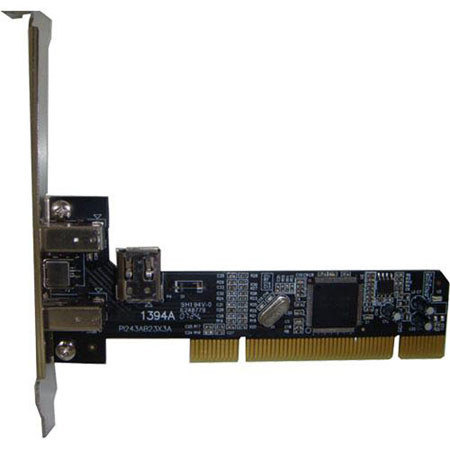 Pyro AV PVC315 Turbo 4 Port 1394a/Firewire 400 PCI Card - Adorama