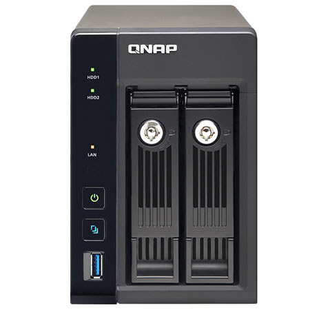 Qnap TS-253-Pro 2-Bay 2.5" or 3.5" SATA Professional-Grade NAS, 2GB RAM