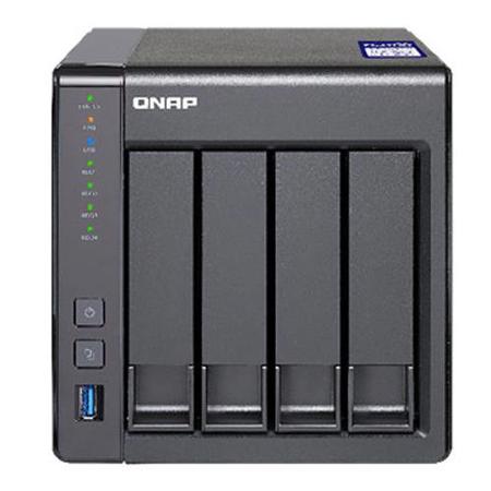 Qnap TS-431X2 ARM-Based NAS Enclosure with Hardware Encryption, Alpine ...