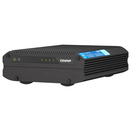 Qnap TS-i410X 4-Bay 10GbE Industrial NAS Enclosure, Fanless TS-I410X-8G-US