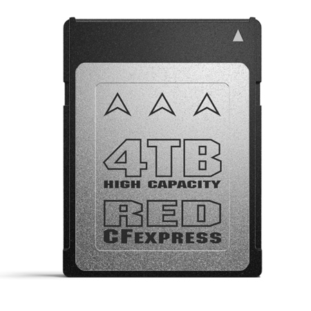 RED Digital Cinema PRO 4TB CFexpress 2.0 Type-B Memory Card 750-0101