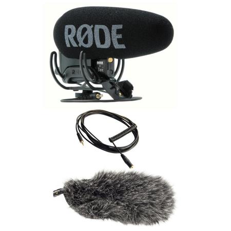 Rode VideoMic Pro+ Shotgun Mic w/DeadCat VMP+ Windshield and VC1 ...