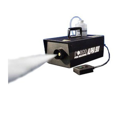 Rosco Alpha 900 Fog Machine with 30' Teathered Remote, 120v AC ...