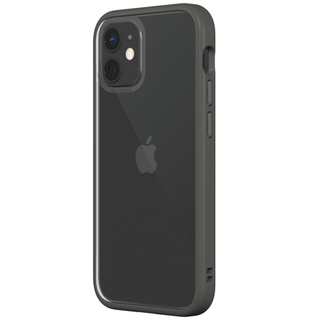 RhinoShield Mod NX Bumper Case with Graphite Frame+Rim for iPhone 12 Mini