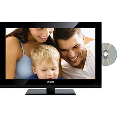 RCA 13.3in AC/DC LED Backlit Active Matrix LCD TV/DVD - Adorama