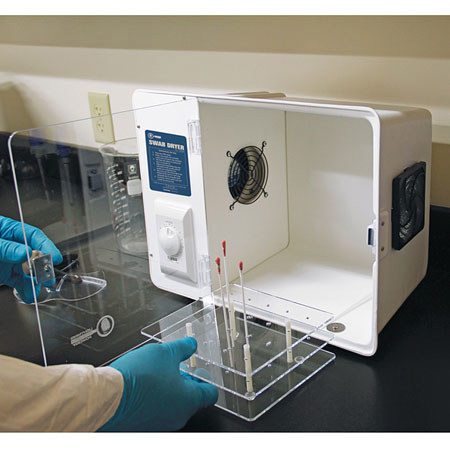 Safariland Swab Dryer with Rack & Timer 220v for Expo - Adorama