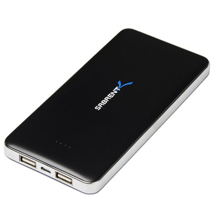 Sabrent 12000mAh High Capacity External Backup Battery - Adorama