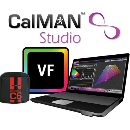 SpectraCal CalMAN Studio Calibration Software & VirtualForge Software SC-ASMSTC6-2KVF-A