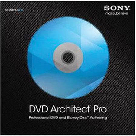 Sony Creative Software DVD Architect Pro 6.0 DVD Authoring Software ...