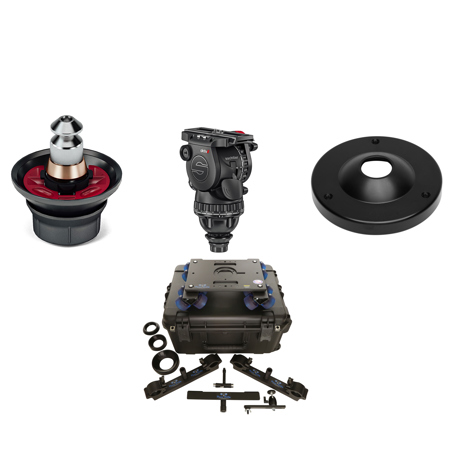 Sachtler aktiv8 Sideload Fluid Head, Bundle with Accessory Kit and ...