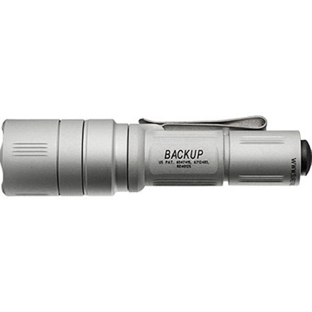 SureFire EB1 Backup Dual-Output Flashlight, No-Shroud Tailcap Switch ...