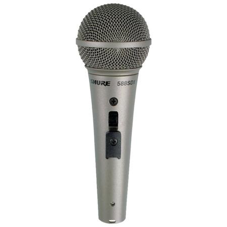 Shure 588SDX Cardioid Dual Impedance Handheld Dynamic Microphone With ...