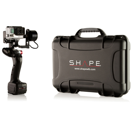 Shape ISEEI Gimbal Stabilizer Kit with Black Nanuk 910 Case for GoPro ...