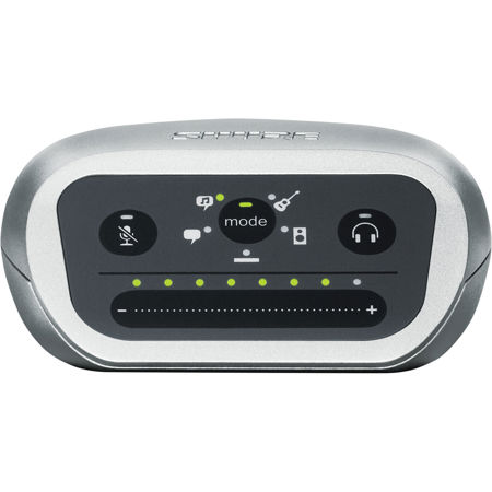 Shure MVi Digital Audio Interface, Silver