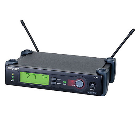 Shure SLX4-L4 Diversity Receiver with Antennas & Power Supply, L4/638-662 MHz