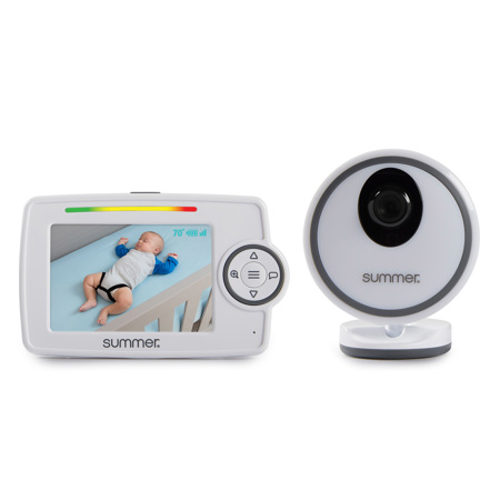 Summer Infant Glimpse+ 3.5" Digital Color Video Baby Monitor with Camera