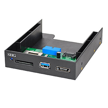 SIIG USB 3.0 Internal Bay eSATA Multi Card Reader - Adorama