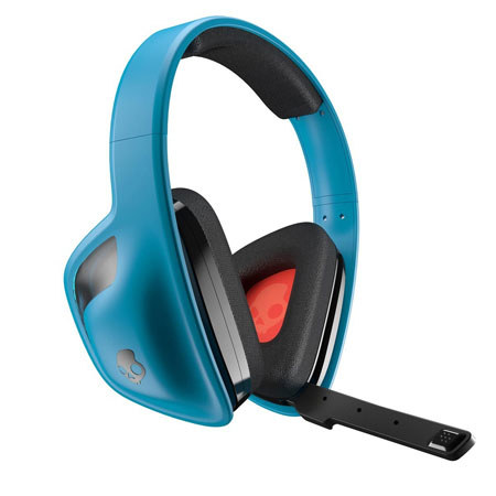 Skullcandy SLYR Gaming Headset for Xbox 360, PS3 and PC, Blue