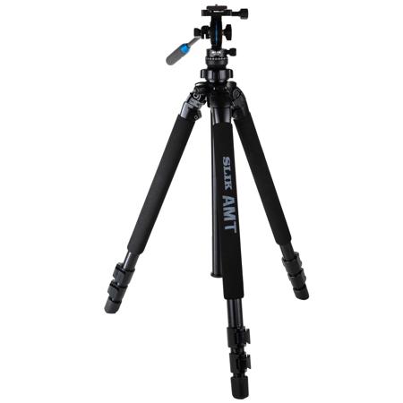 Slik PRO 700SVH 3-Section Aluminum Video Tripod System with SVH-501 ...