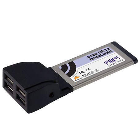 Sonnet USB24PE34 4-Port ExpressCard/34, Bus Interface
