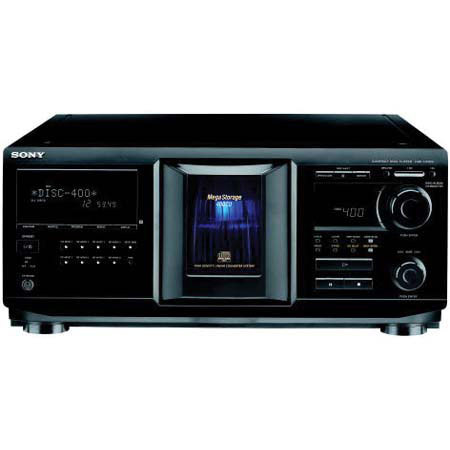 Sony CDP-CX455 400 Disc CD / CD-R/RW Changer Player System #CDPCX455 ...