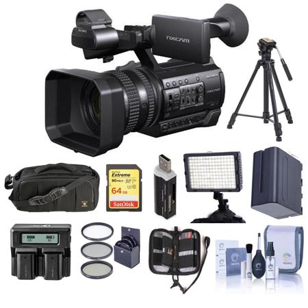 Sony HXR-NX100 Professional Compact Camcorder - Bundle With 64GB U3 ...