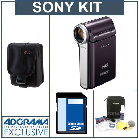 Sony MHS-CM5/V bloggie High Definition MP4 Video Camcorder Kit/ 5x ...