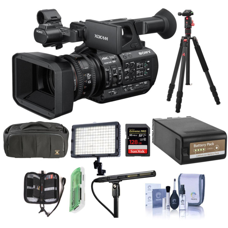 Sony PXW-Z190 Compct 4K 3-CMOS 1/3-type sensor XDCAM Camcorder W/Pro ...