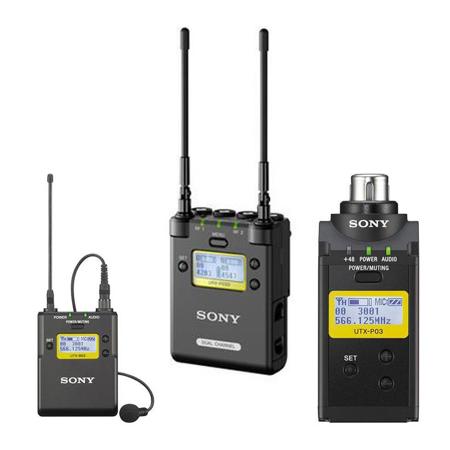 Sony URXP03D 2-Channel Receiver With Sony UTXB03/UTX-P03 Transmitter